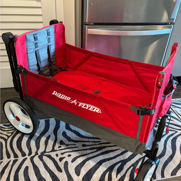 Radio Flyer | Toys | Radio Flyer Red And Gray Kids Wagon | Poshmark